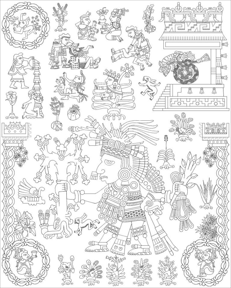 Aztec Icon #13 – PATECATL, God of Medicine | Richard Balthazar